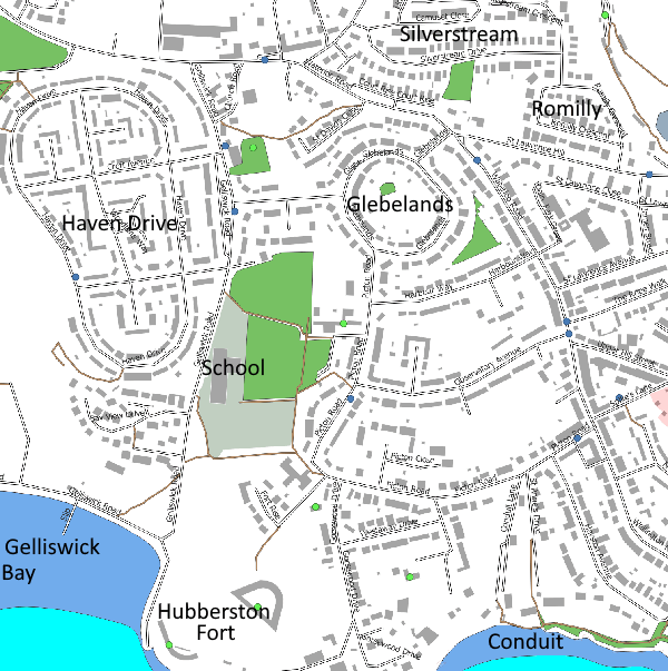 Milford Haven Street Maps