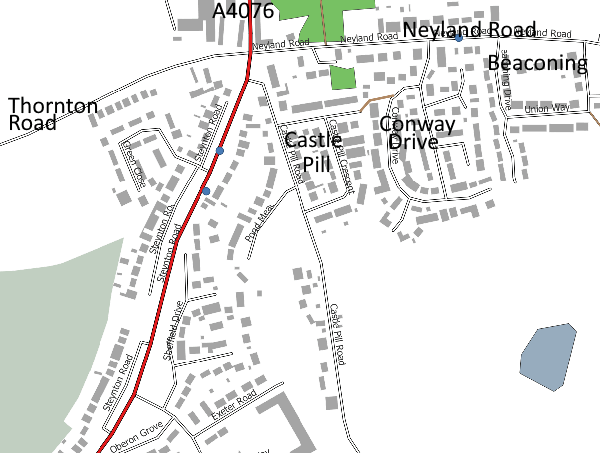 Milford Haven Street Maps